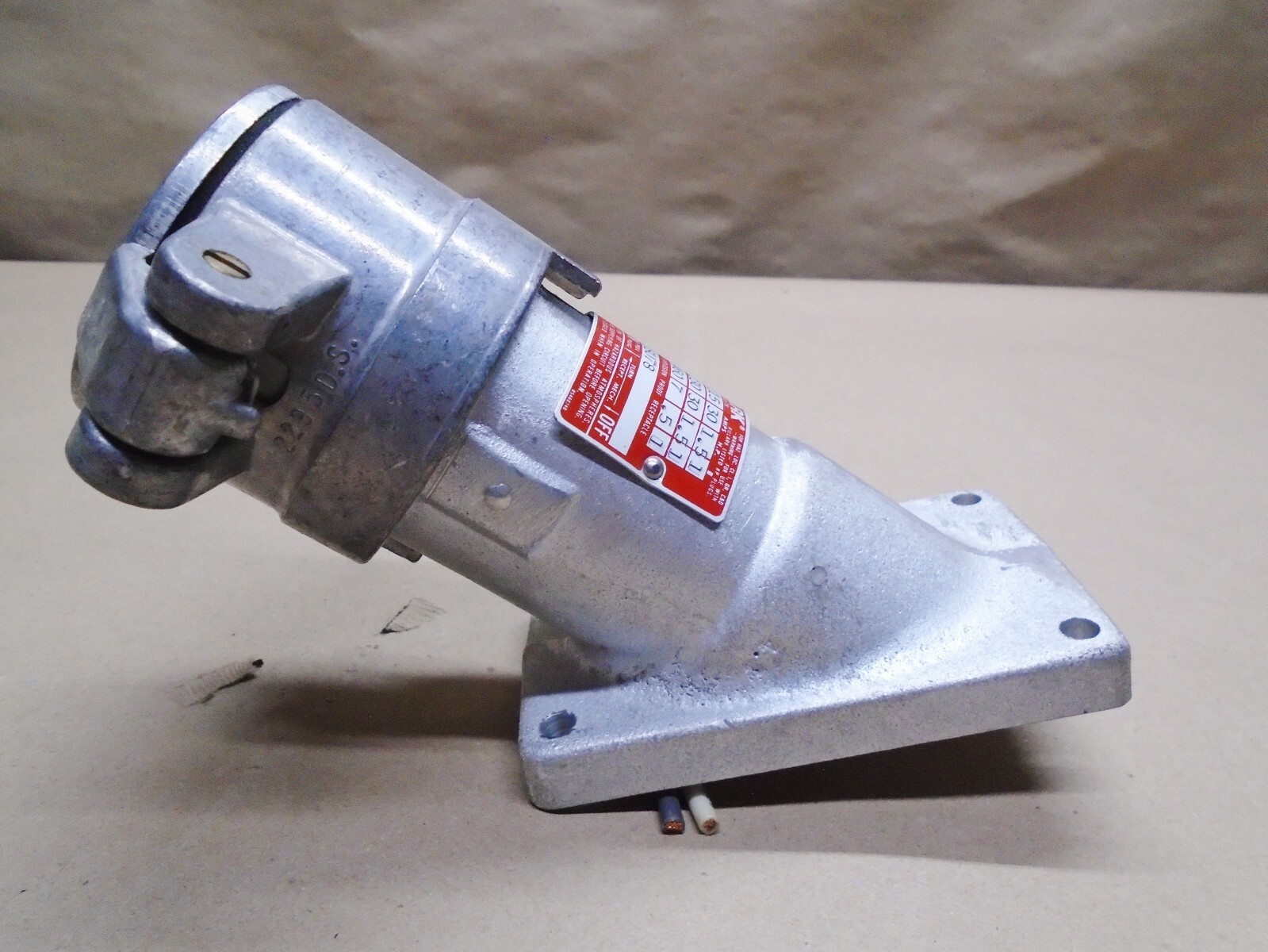 Hubbell Killark Krs-303 Su-78 Hazardous Location Receptacle 30 Amp 3p ...