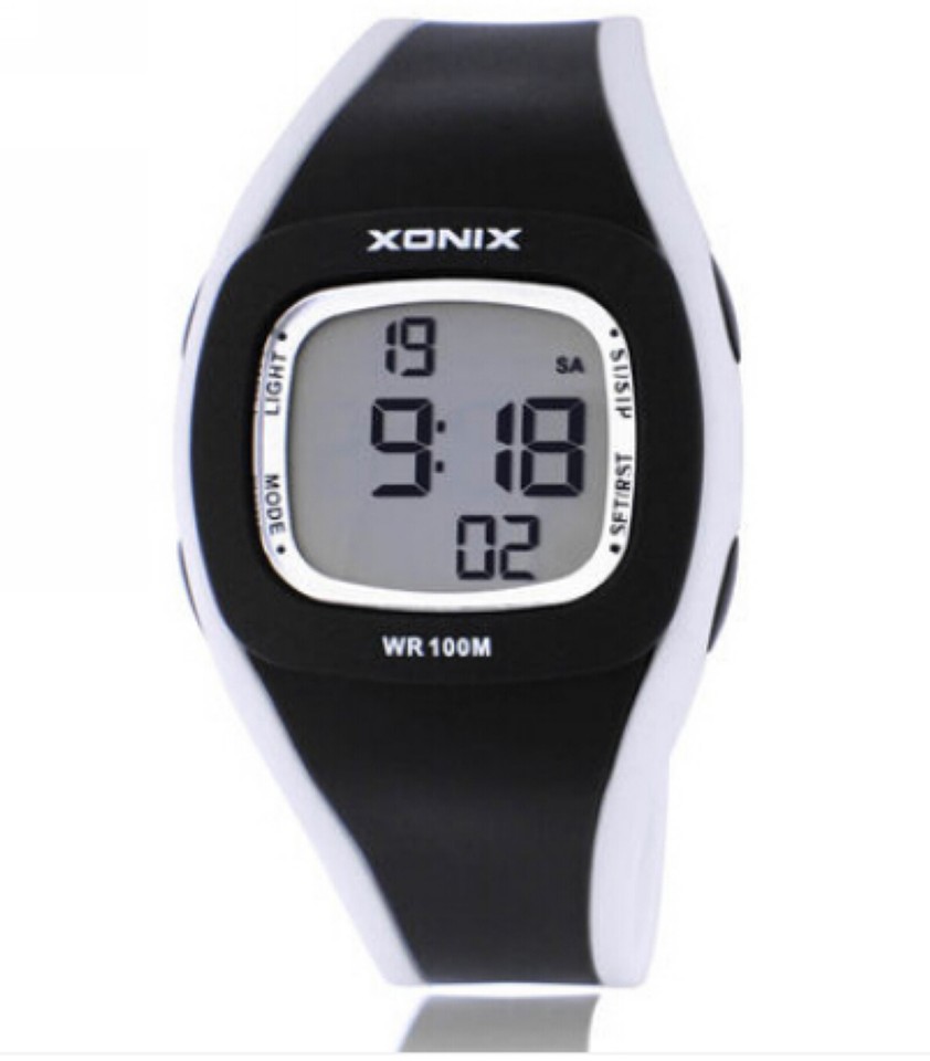 Xonix Girls Sports Watch Digital WR100M Led Light Outdoor Swim ...