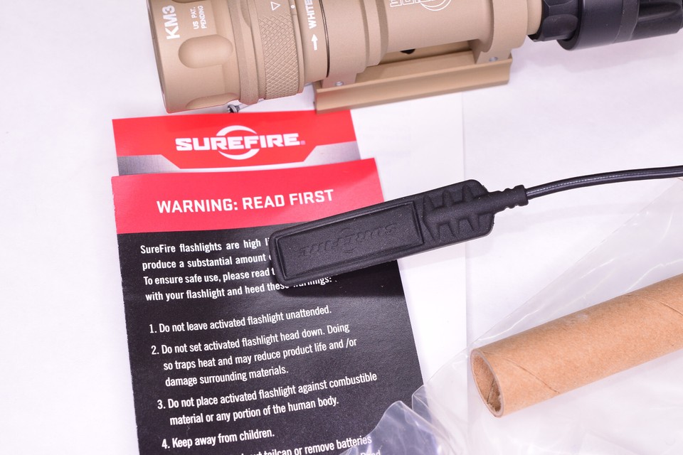 Surefire M952-V Tactical Flashlight with KM3 Vampire LED IR Head ...