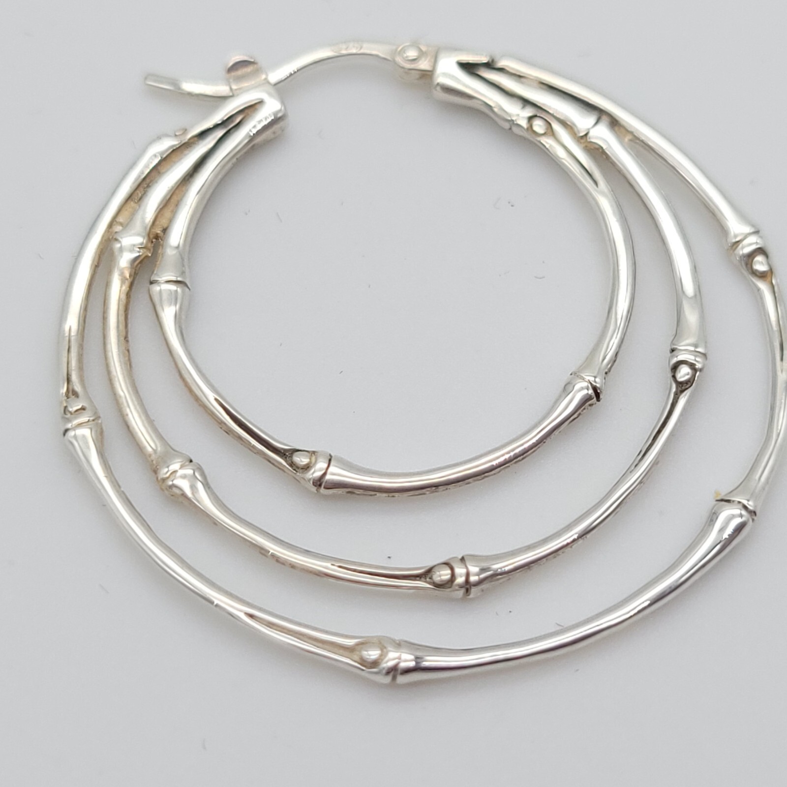 Vintage John Hardy Sterling Silver Concentric Bamboo … - Gem
