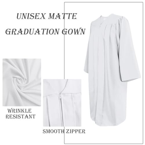 Invisible Woman Cosplay Judges Robe Matte Polyester Choir Robe - Unisex ...