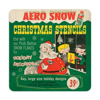 Aero Snow Stencils Christmas Die Cut Sticker | eBay