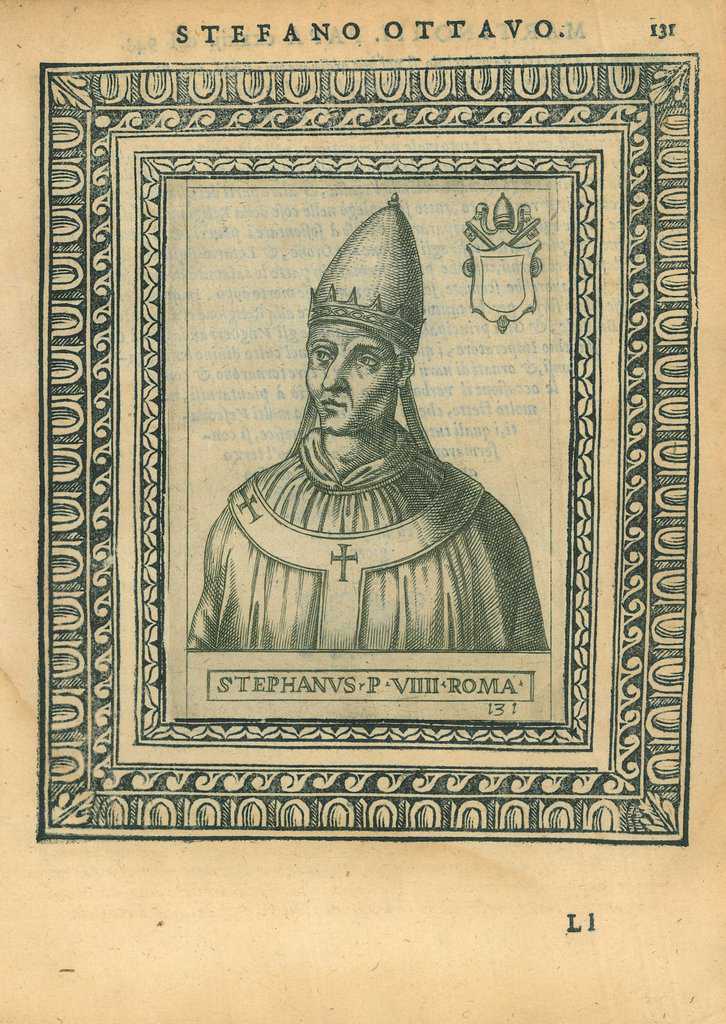 Portrait of Pope Stephen VIII 2005447700009| eBay