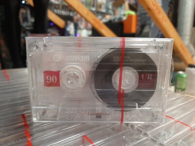 TK Maxell UR 90 Normal Level Type 1 Cassette Tape C90 Brand New ...