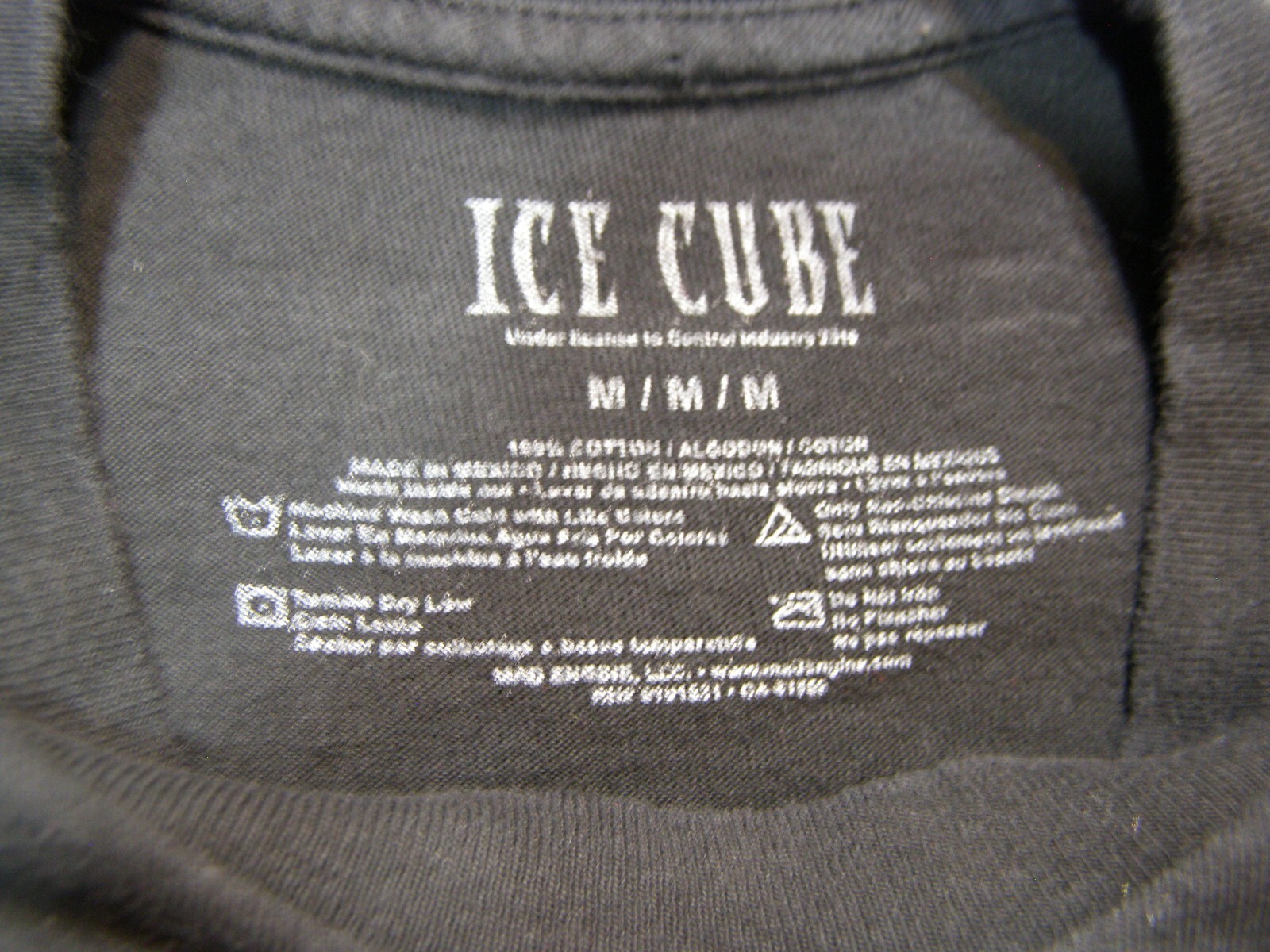 Ice-T Original Gangster OG Concert Tour T-Shirt Black… - Gem