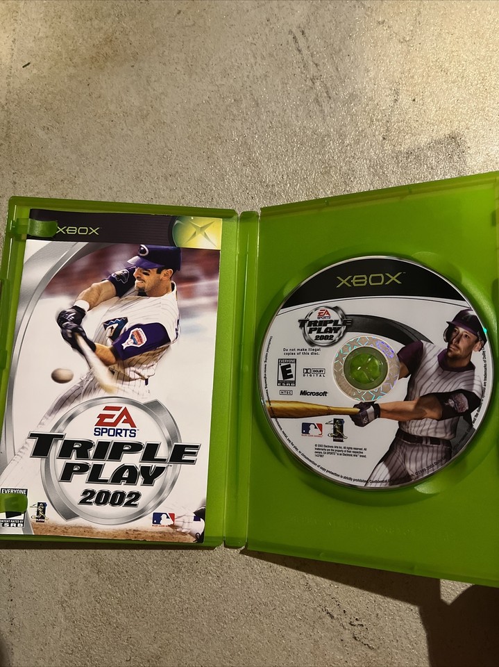 Triple Play 2002 (Microsoft Xbox, 2002) 14633143799| eBay