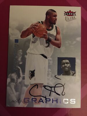 2007 Fleer Ultra Autographics Craig Smith Auto Autograph Minnesota ...
