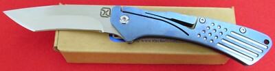 Klecker Slice Tanto Knife Sandvick 12C27 Blade Greg Klecker TG-14 MIB ...
