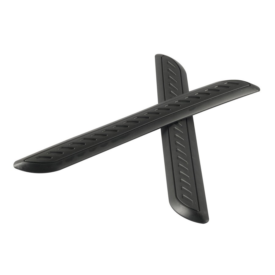 2x Car Bumper Corner Anti-scratch Protector Guard Cover Sticker Black ...