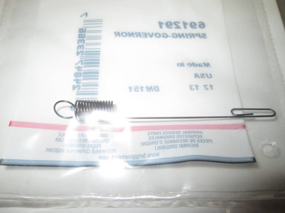 BRIGGS GOVERNOR SPRING PART# 691291 | eBay