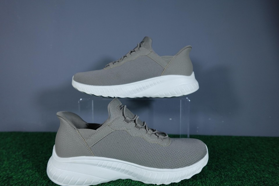 Skechers BOBS Slip-ins Shoes Womens Size 7.5 Gray Walking Sneakers ...