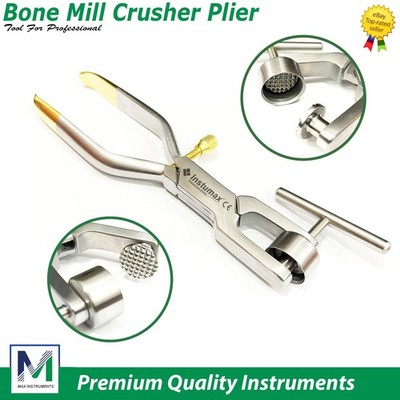 Dental Bone Crusher Plier Bone Miller Grinder 30mm Bone Graft | eBay