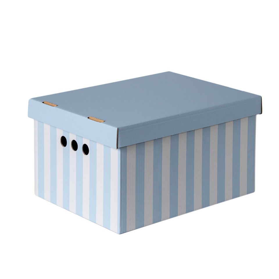 STYLISH 2pc Decorative Storage BOXES with Lid ARCHIVE A4 Box Cardboard ...