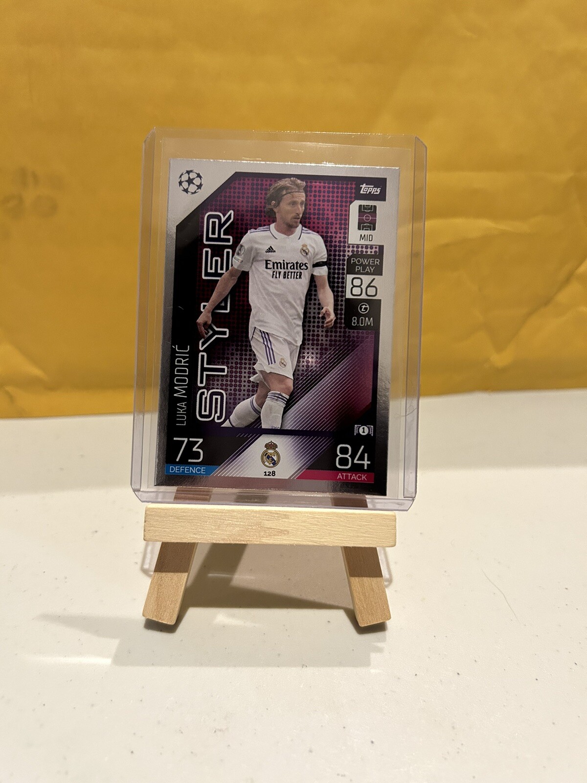 2022-23 TOPPS Match Attax Luka Modric STYLER FOIL card #128 | eBay