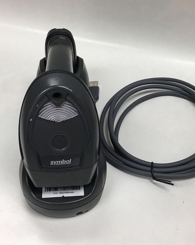 Zebra Motorola Symbol LI4278 Barcode Scanner STB4278 Cradle New Battery ...