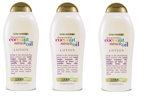 BL Ogx Body Lotion Coconut Oil Miracle 19.5oz each *Three Pack* | eBay