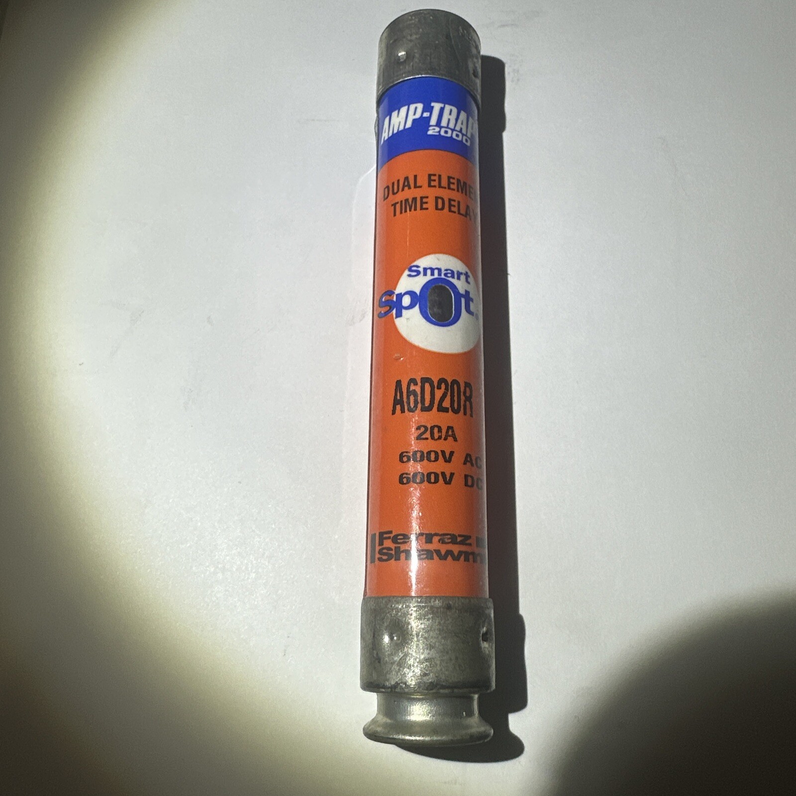 Ferraz Shawmut A6D20R 20A 600V Smart Spot Fuse | eBay