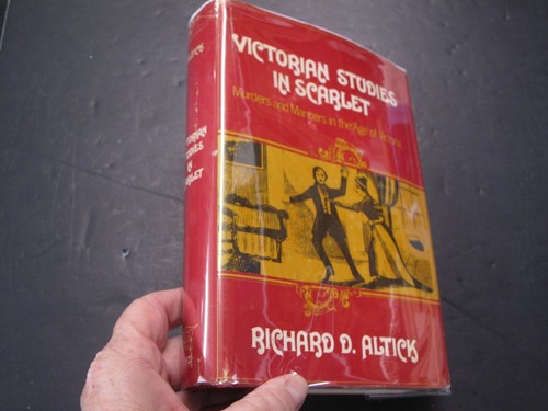 Signed Inscribed 1st Ed Victorian Studies / Scarlet Richard D Altick ...