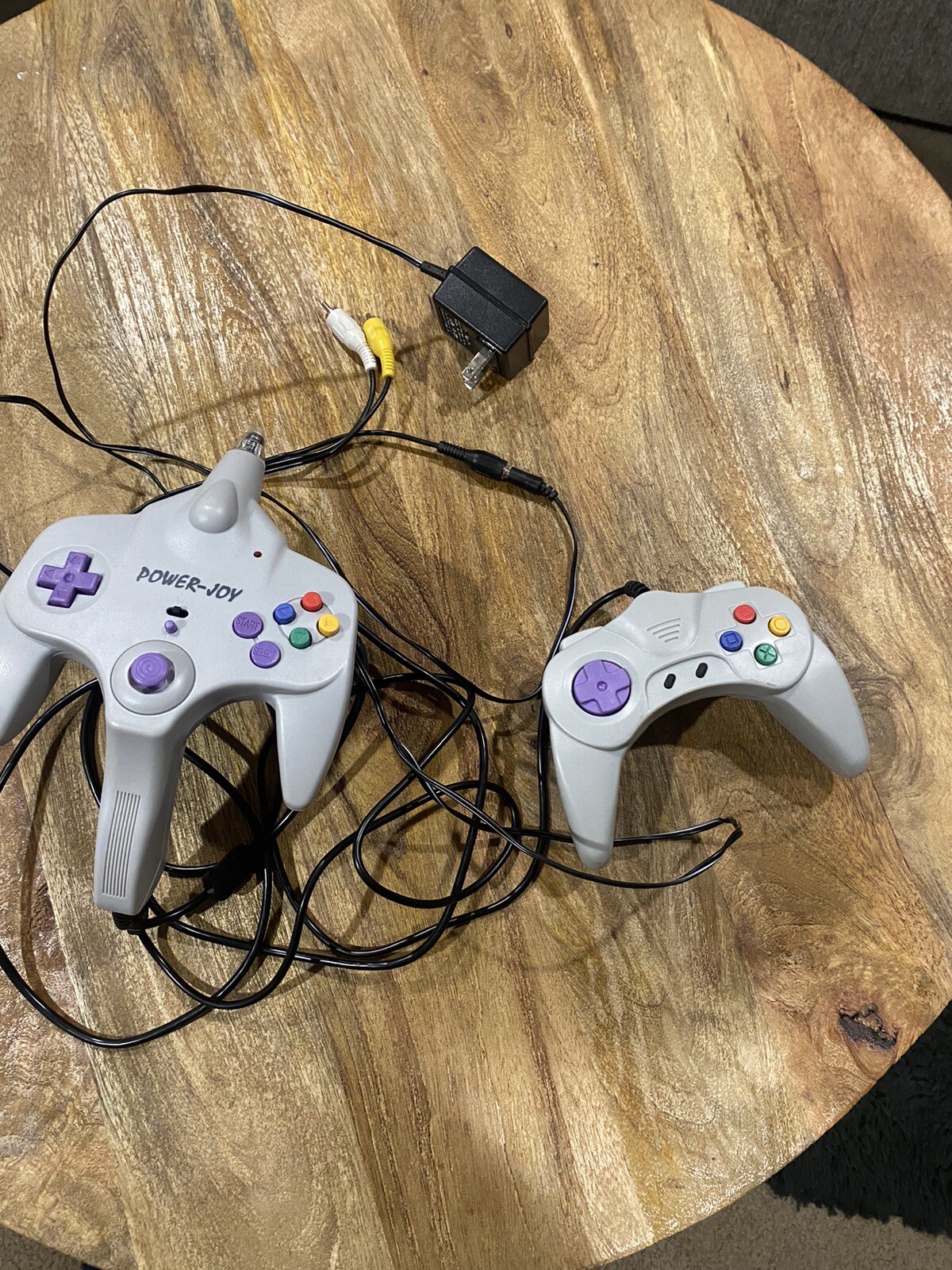 Power-Joy Game Plug & Play 2 Controllers Cartridge PJ-008 Ac Adapter ...