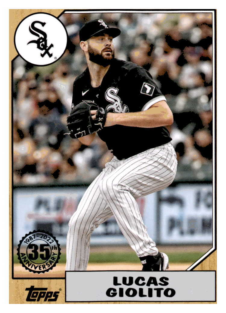 2022 Topps 1987 Topps Baseball Lucas Giolito T87-87 | eBay