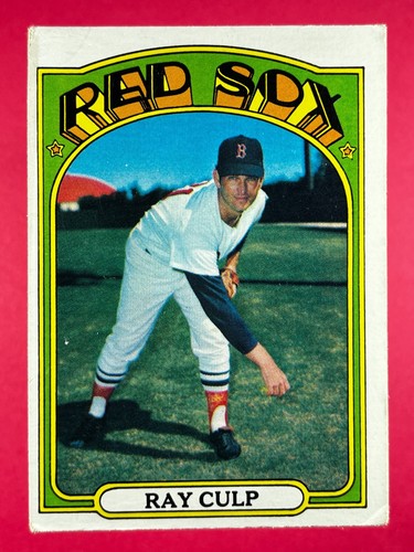 1972 Topps Baseball Ray Culp #2 Boston Red Sox | eBay