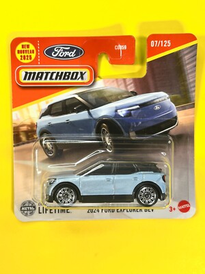 Short Card 2025 Matchbox 07/125 2024 Ford Explorer BEV - JBP97 | eBay