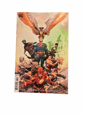 Justice League ~ No. 23, July 2019 ~ First Print Variant Cover ~ DC ...