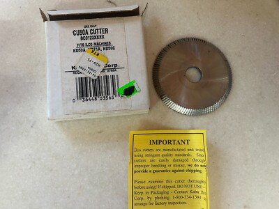 Nos Genuine ILKO CU50A Bravo II Key Machine Replacement Cutter KD50 ...
