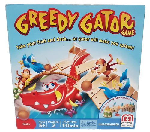 GREEDY GATOR GAME Take Your Fruit and dash…or gator Will make You ...