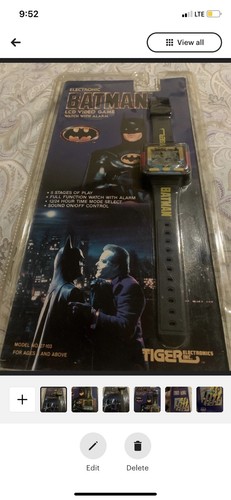 Unused Mint In Package Sealed BATMAN Tiger Electronics Game Watch | eBay