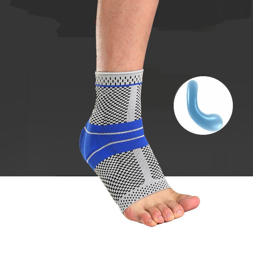 3D Silicone Ankle Support Brace-Anti Sprain Protector Football Ankle ...