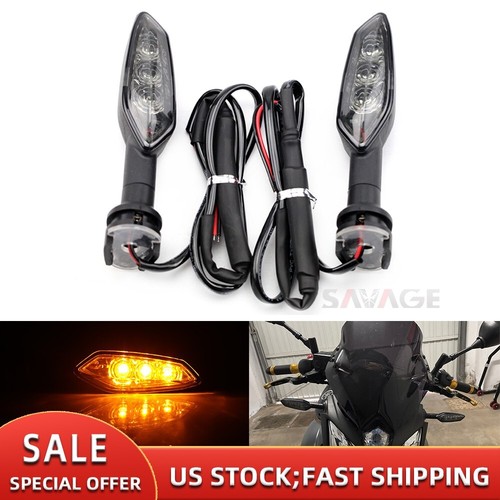 LED Turn Signal Light Indicator Lamp For YAMAHA FZ25 FZ03 FZ07 MT-03 MT ...