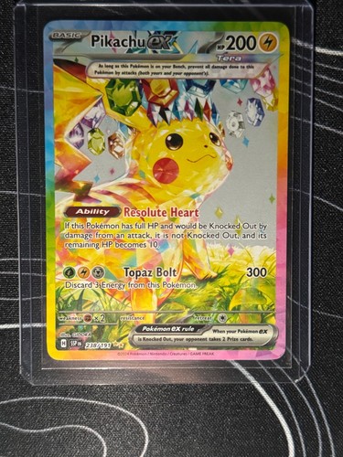 Pikachu ex 238 Special Illustration Rare Surging Sparks Pokemon | eBay