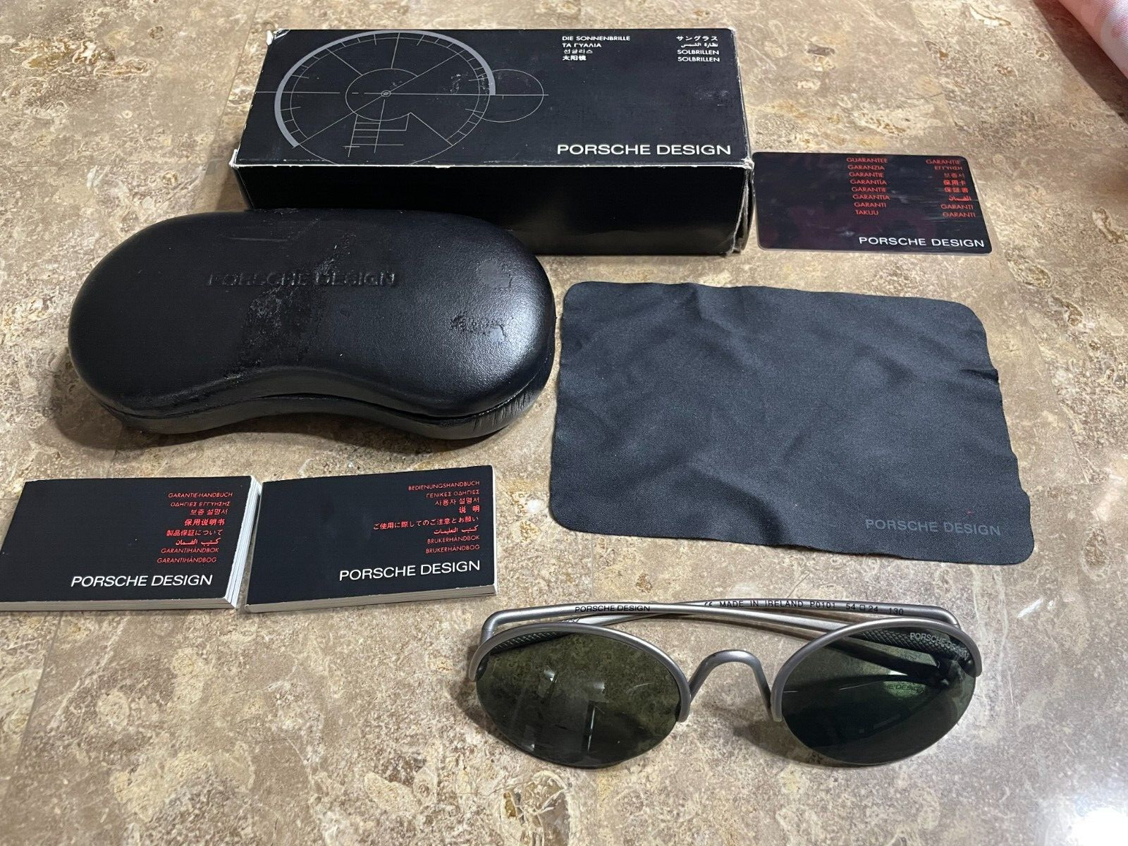 Vintage PORSCHE DESIGN P0061 Flow Sunglasses Matte Si… - Gem