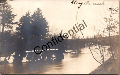 Real Photo Along The Creek At Valatie NY New York Photo By Powers RP RPPC K353 | eBay
