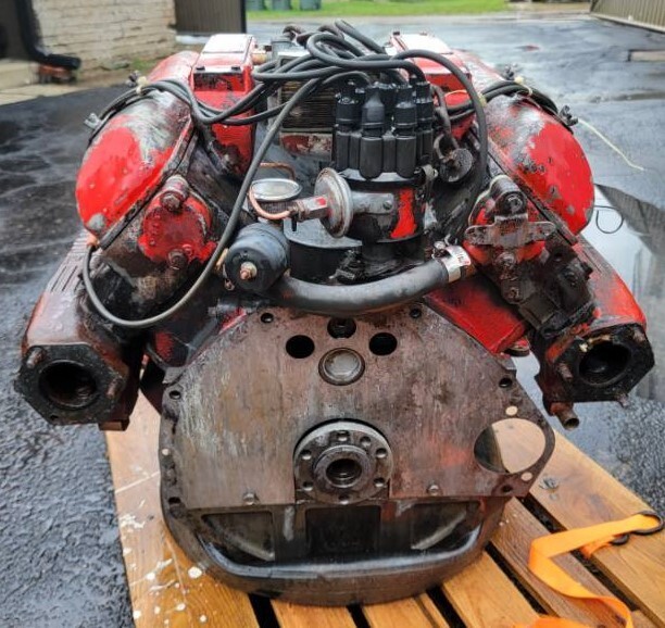 AMC 327 Fireball Motor(s) 225 HP Gray Marine Two (2)