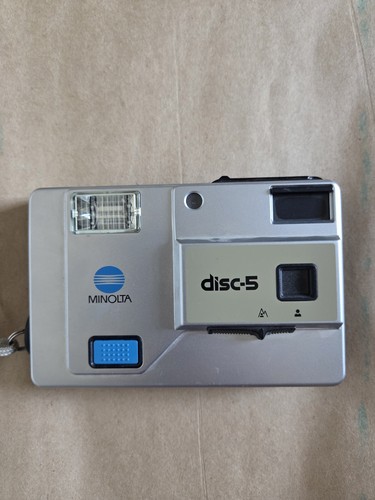 Vintage Minolta Disc-5 Film Camera - Classic 1980s Point & Shoot | eBay