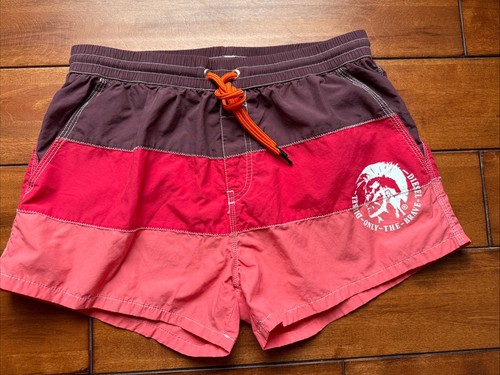 Diesel Swim Shorts Size S/30 “Only The Brave” Mohawk Multicolor | eBay