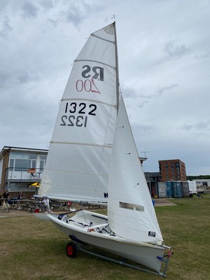 RS 200 Sailing dinghy 1322. Much-loved fun fast dinghy. | eBay UK