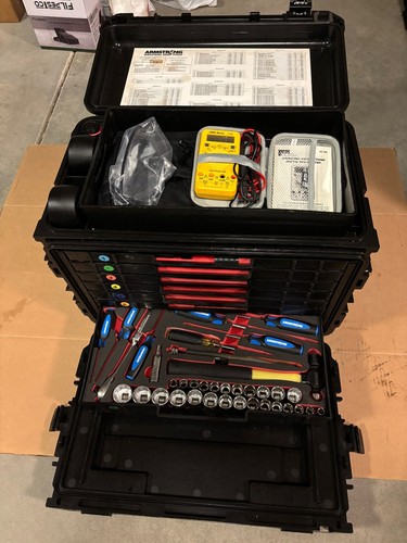 ARMSTRONG ARMY GMTK GENERAL MECHANICS TOOL KIT WITH PELICAN 0450 BOX 7 ...