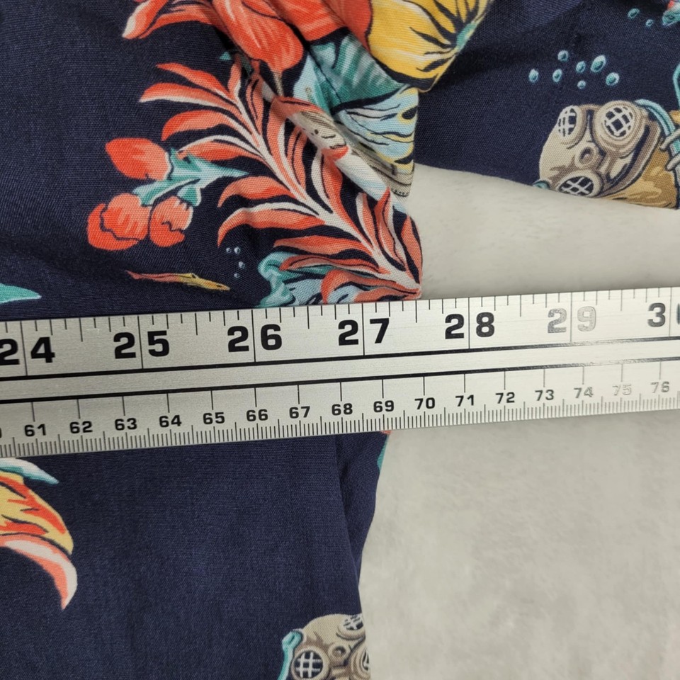 Polo Ralph Lauren Short Sleeve Button Up Shirt Men's 2XL Floral ...