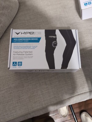 New in Box Hyperice Knee Ice Compression Wrap Device Patented Air ...