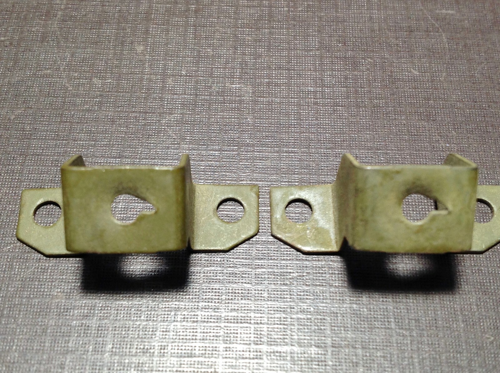 2 pcs 1961 1962 Corvair park directional signal light outboard bezel ...