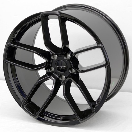 20" Black Hellcat Red Eye Style Wheel 20x10.5 +22mm 5x115 fit Charger ...