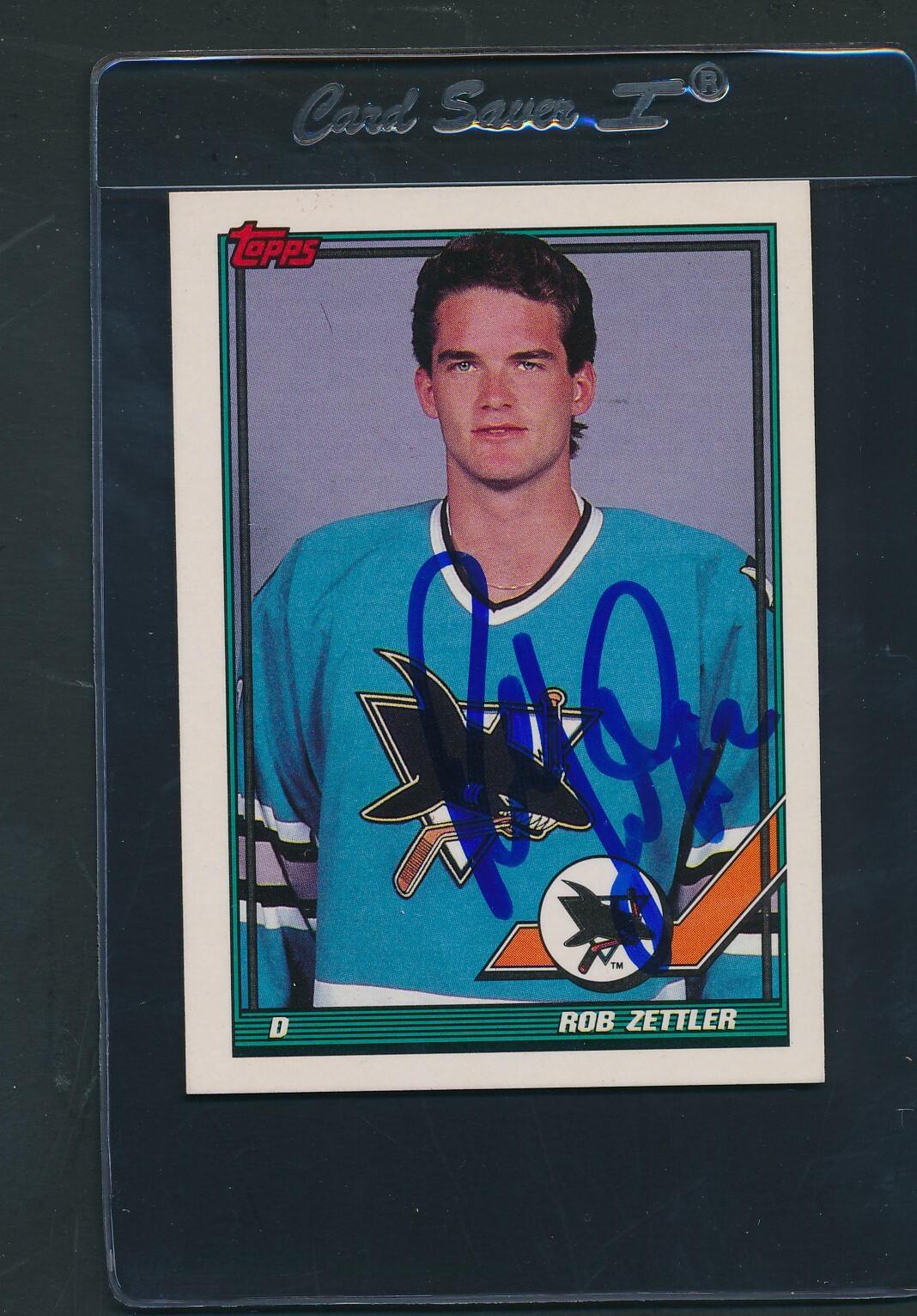 1991/92 Topps #272 Rob Zettler North Stars Signed Auto *D4967 | eBay