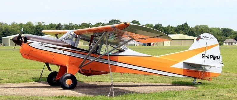 Auster Workmaster 1950's British Agricultural Aircraft Desktop Wood ...