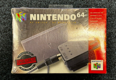 Official OEM RF Switch / RF Modulator Nintendo 64 SNES Brand New ...