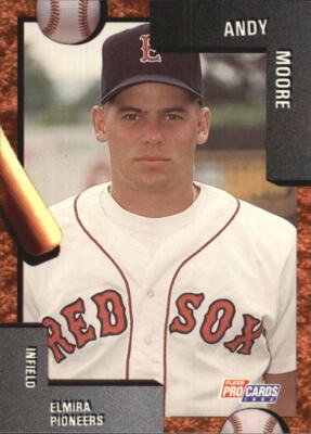 1992 Elmira Pioneers Fleer/ProCards Andy Moore West Chester ...