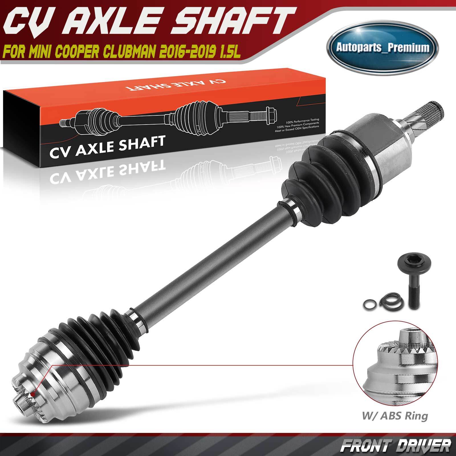 Front Left CV Axle Assembly for Mini Cooper Clubman 2016-2019 1.5L ...