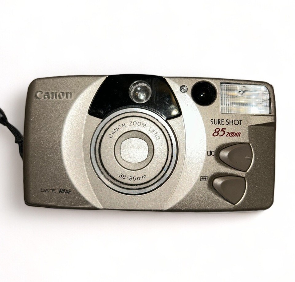 Canon SURE SHOT Zoom 85 35mm SLR Film Camera 82966805653 | eBay